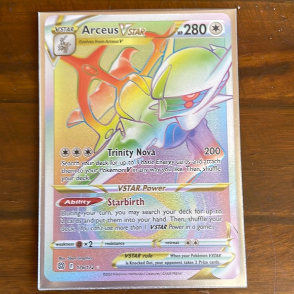 Pokemon | Other | Arceus Vstar Secret Rare | Poshmark
